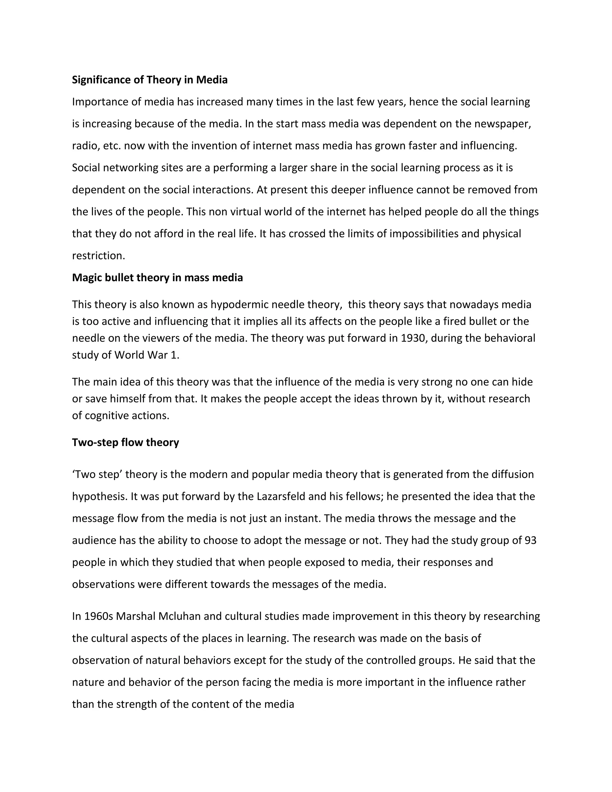 Social learning theory in media (1) | DOCX