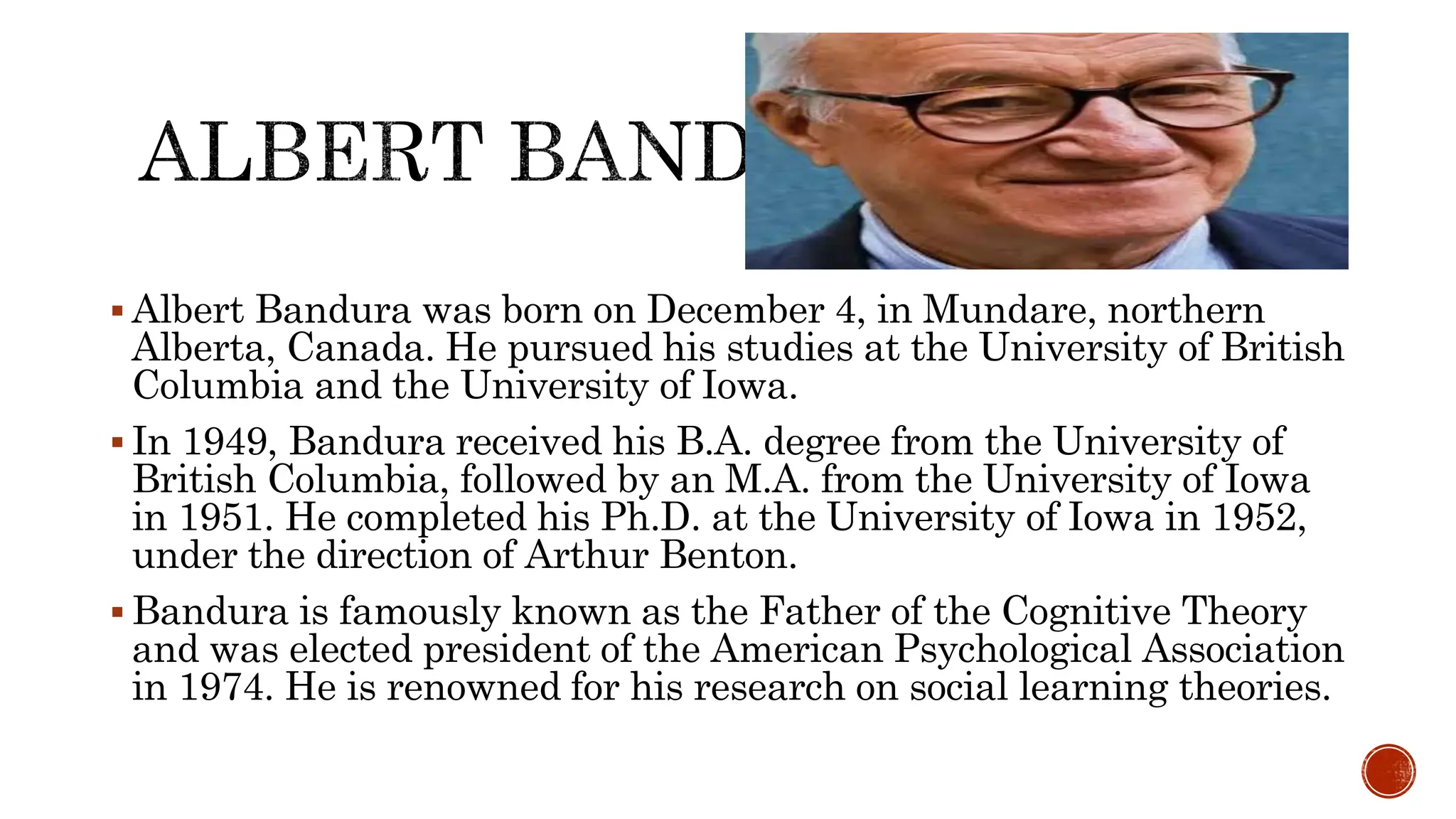 Social learning theory ppt..pptx albert bandura | PPTX