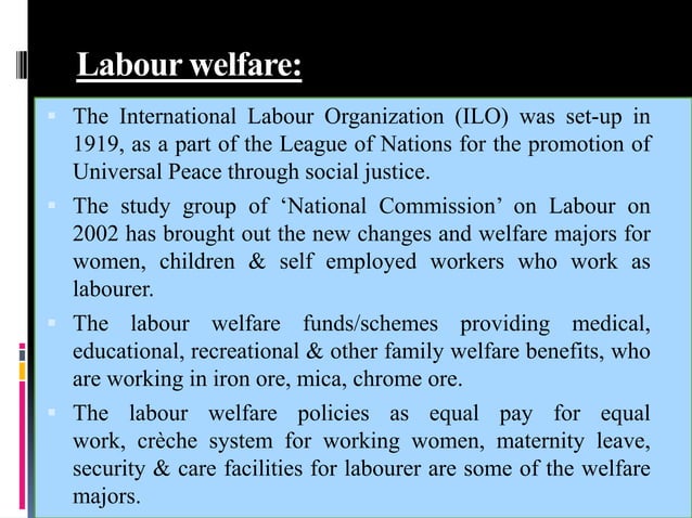 Social legislation | PPTX