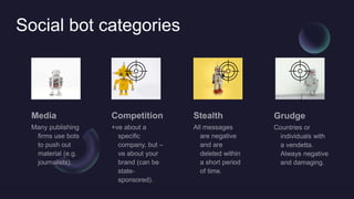 Social listening, bots and Digital Decarbonisation | PPT