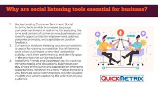 Social listening tools in India | ORM Tools | PPTX