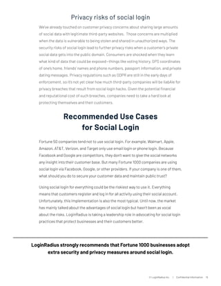 LoginRadius Explores the Future of Social Login | PDF