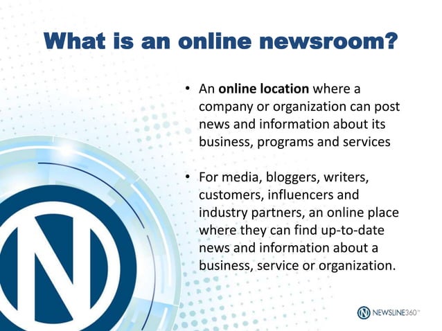 Socially Integrated Dynamic Newsrooms. The NEW newsroom. | PPT