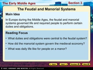 Manorial System