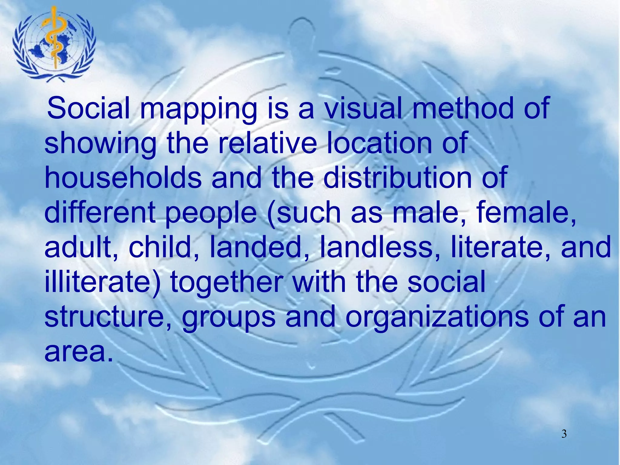 Social mapping | PPT