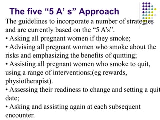 Social marketing consultancy on giving up smoking in pregnant women by ...
