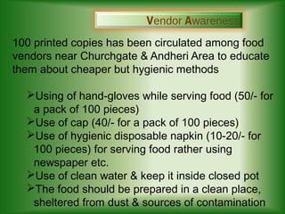 Social Cause - Street Food Hygiene... | PPT