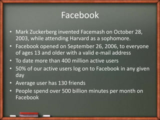 Social media | PPTX