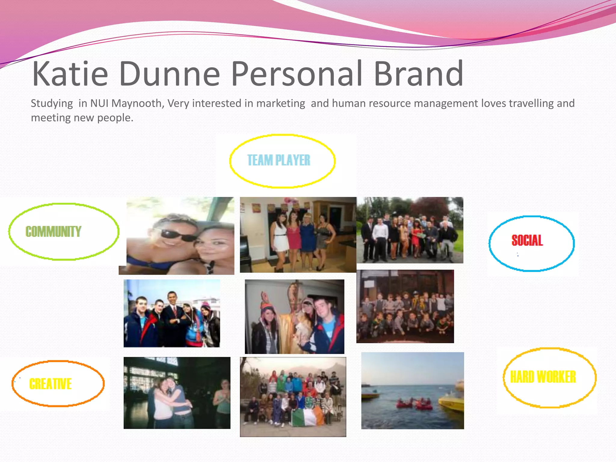 Personal Branding Social Media Katie Dunne | PPTX