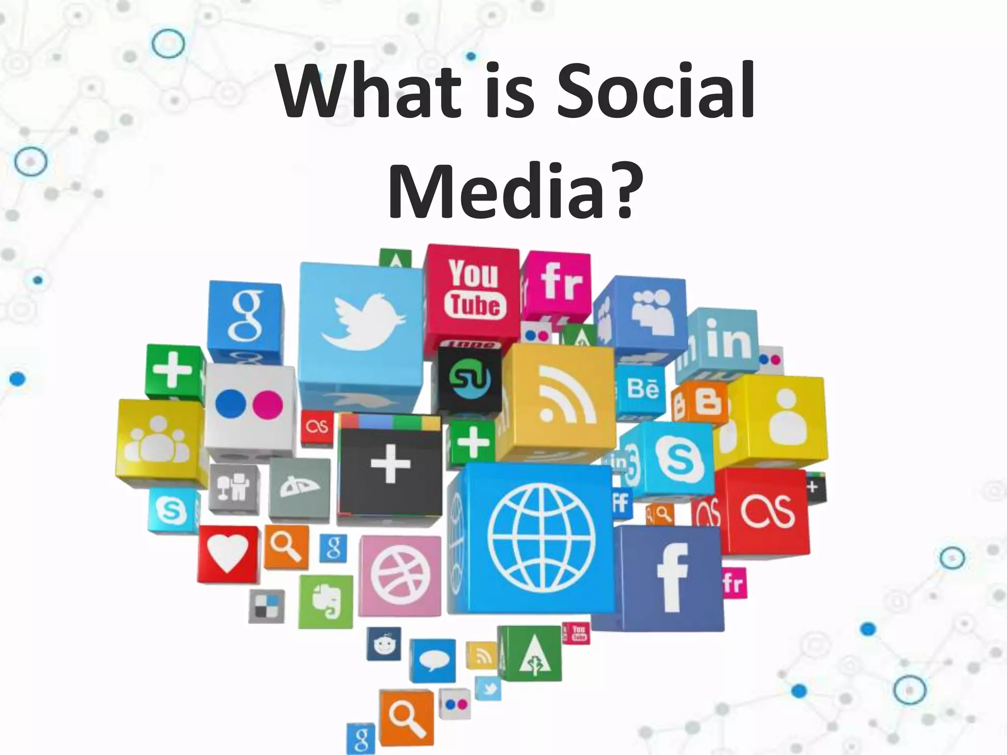 Social media pros & cons | PPTX
