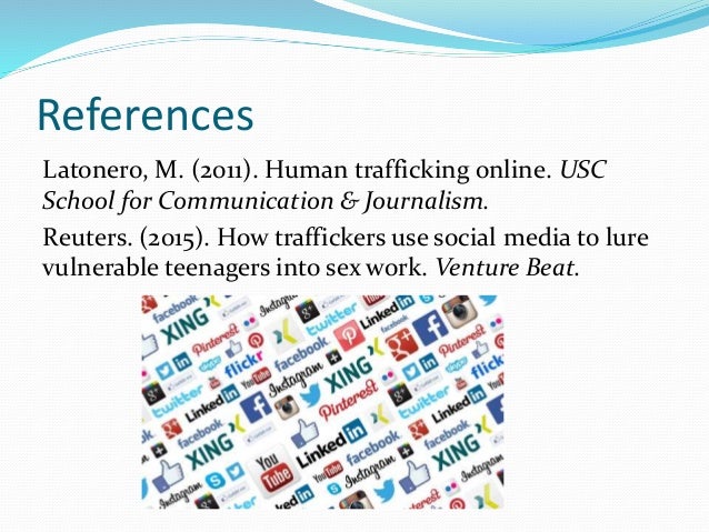Social Media And Human Trafficking