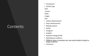 Social media PowerPoint | PPTX