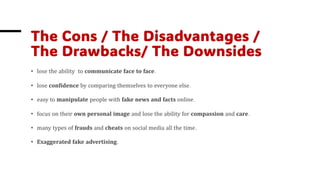 IELTS Advanced Vocabulary on Social Media | PDF