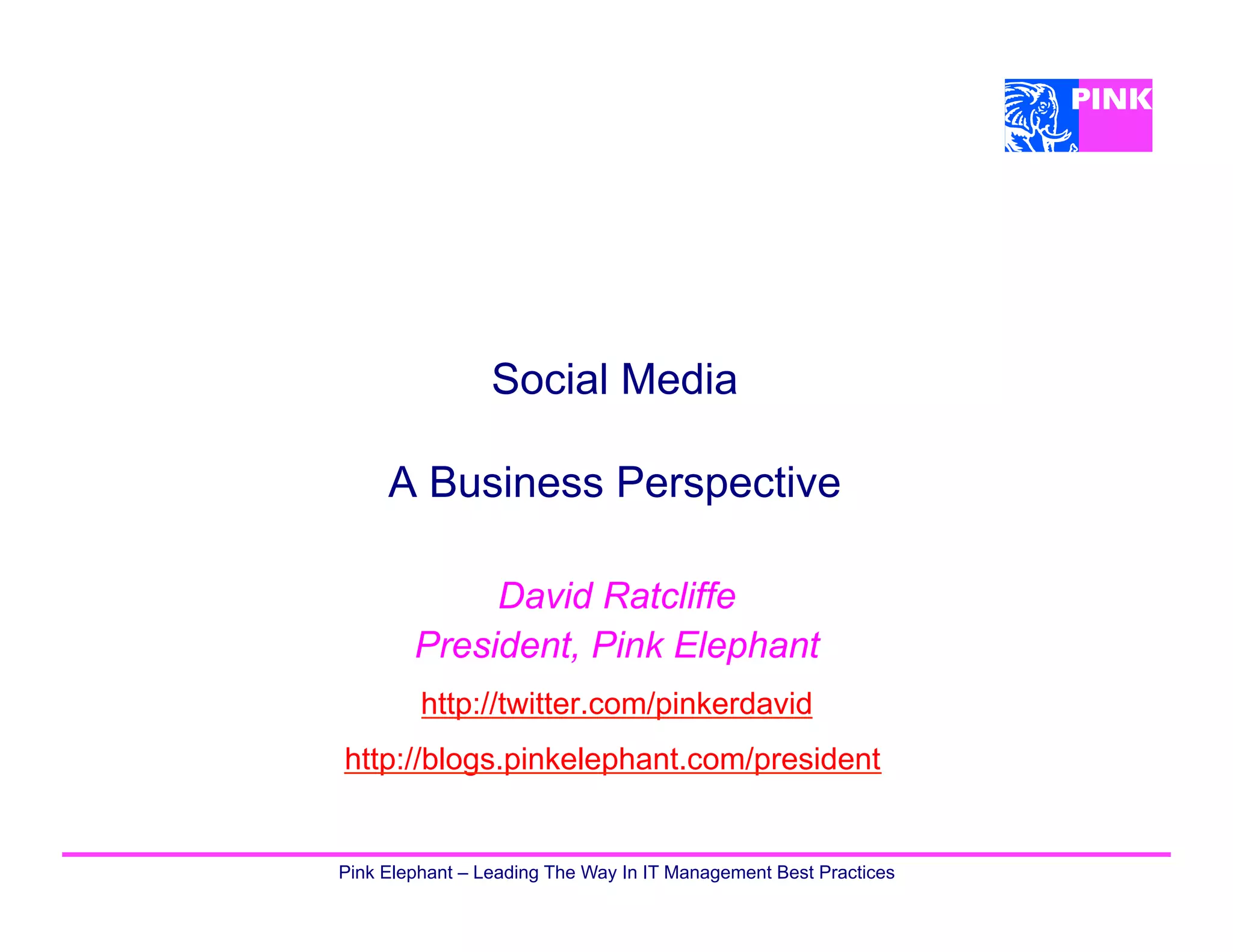 Social media a strategic business perspective.ppt