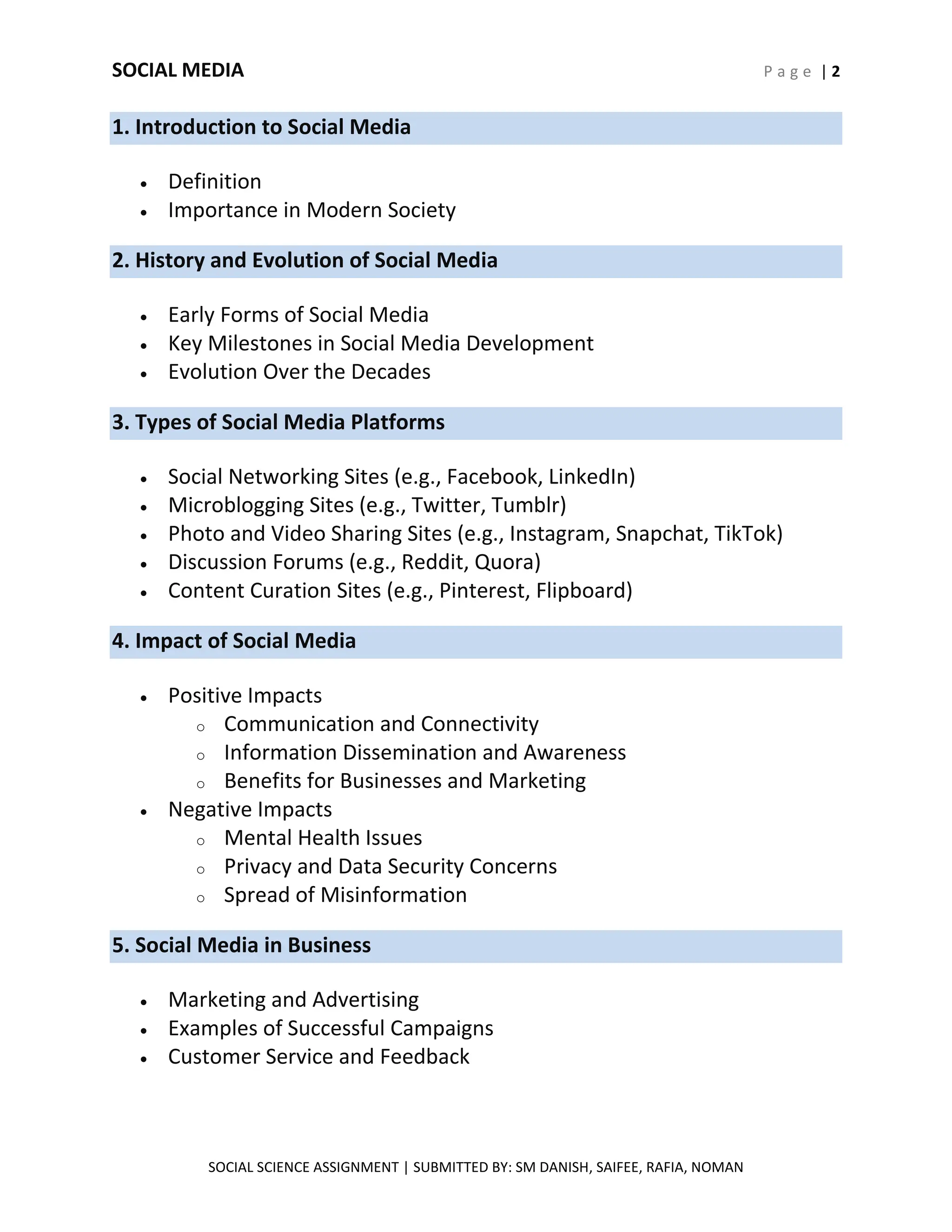 SOCIAL MEDIA | Social Science | University of Karachi | PDF