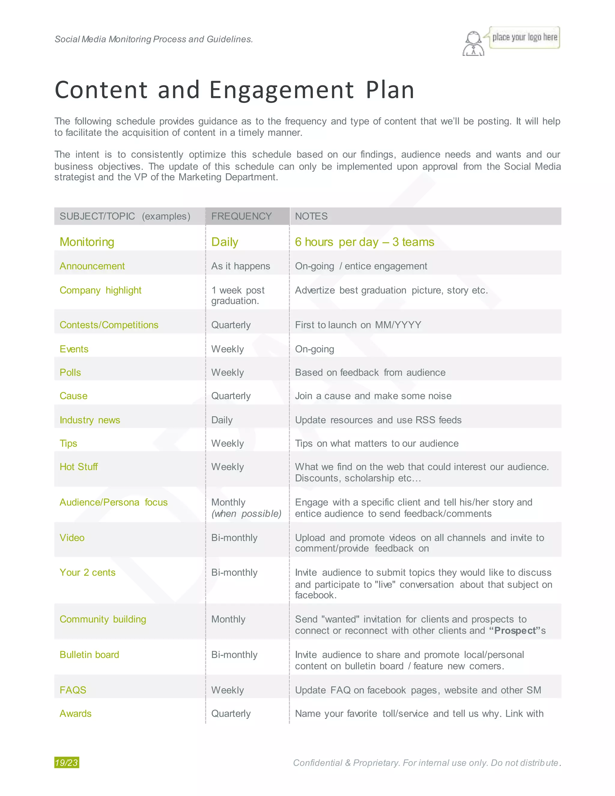 Social media guidelines-sample | PDF