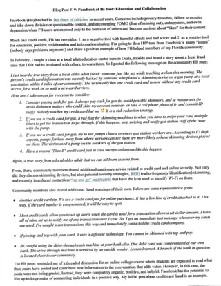 Social Media 101 Handouts | PDF