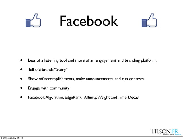 Social media 101 training #1 | PPT