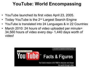 Social Media 101: Youtube | PPT