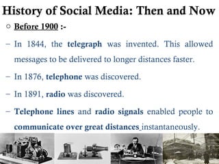 SOCIAL MEDIA | PPT