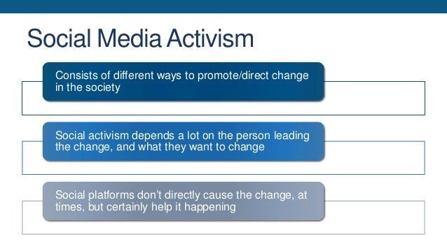 Social Media Activism