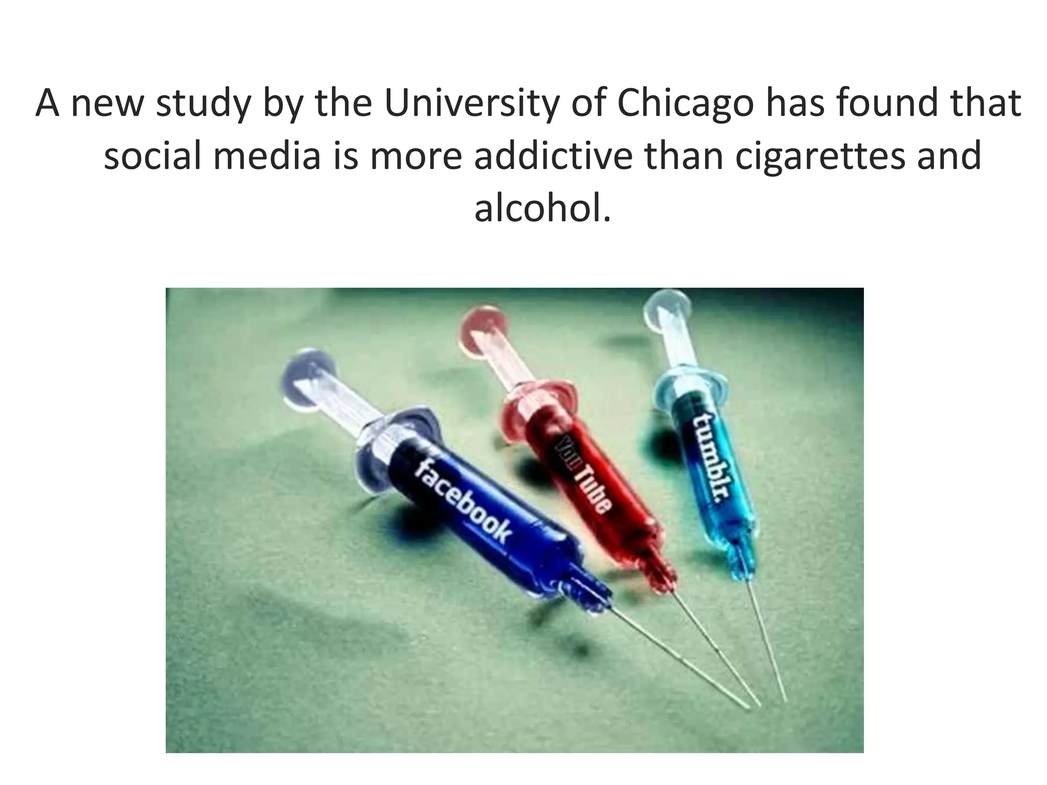 Social media addiction | PPTX