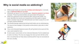 Social media addiction | PPTX