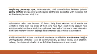 Social Media Addiction in Children_Dr.Vivekandan.pptx
