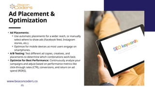 Social Media Advertising BEst PRactices For Effective Campagins | PPT