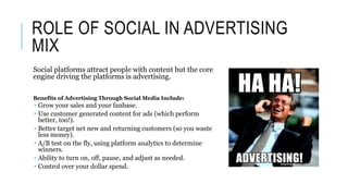 Social Media Workshop: Social Advertising Overview | PPT