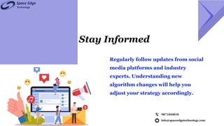 Mastering Social Media Algorithms: Strategies for Success | PPT