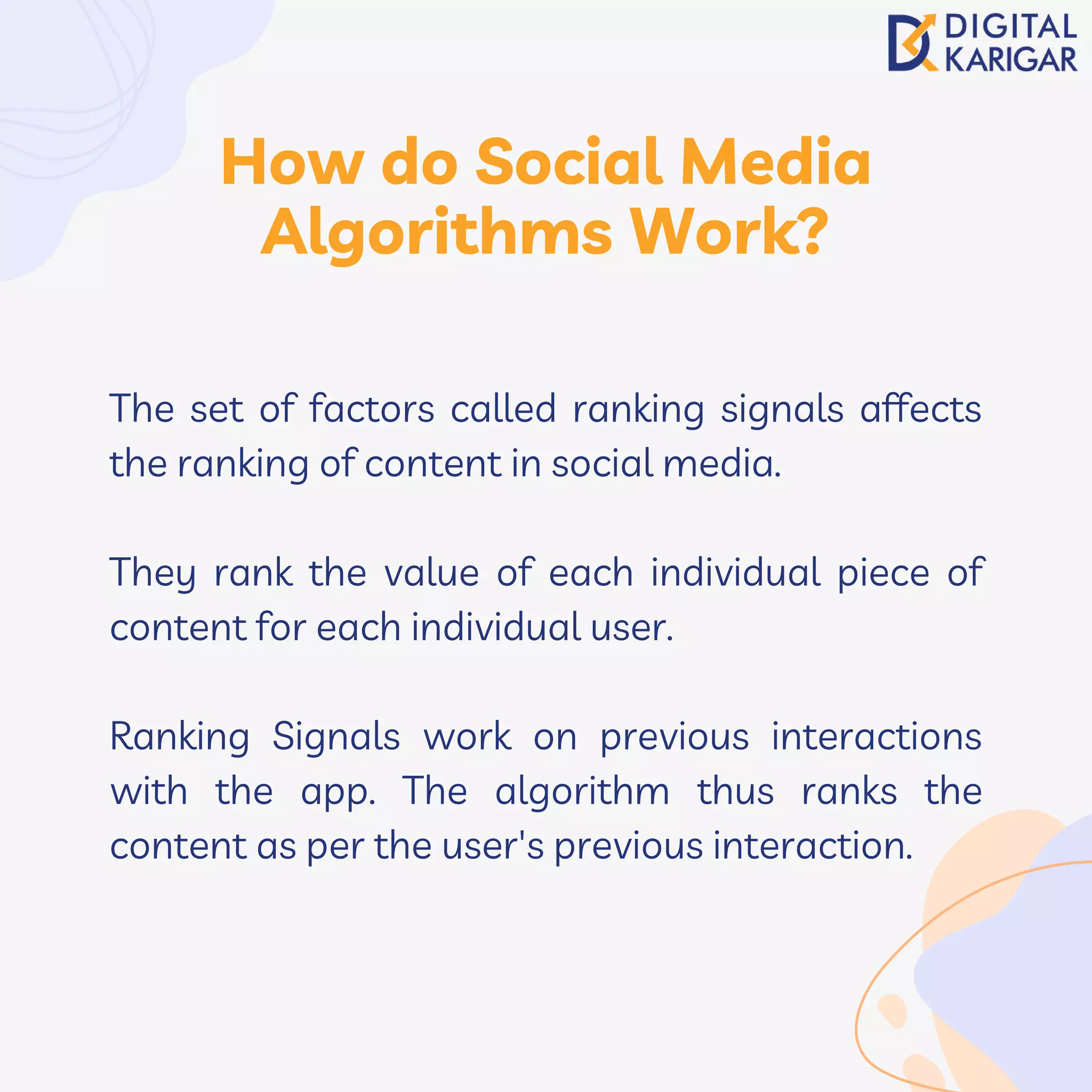 Social Media Algorithms/Digital Karigar | PDF