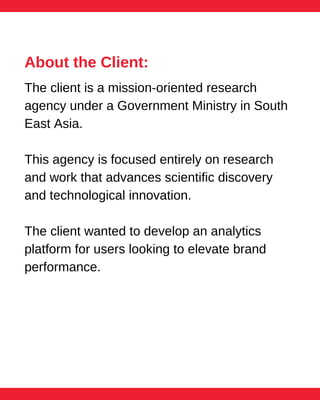 Social Media Analytics Dashboard [Client Case Study] | PDF