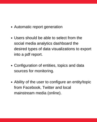 Social Media Analytics Dashboard [Client Case Study] | PDF