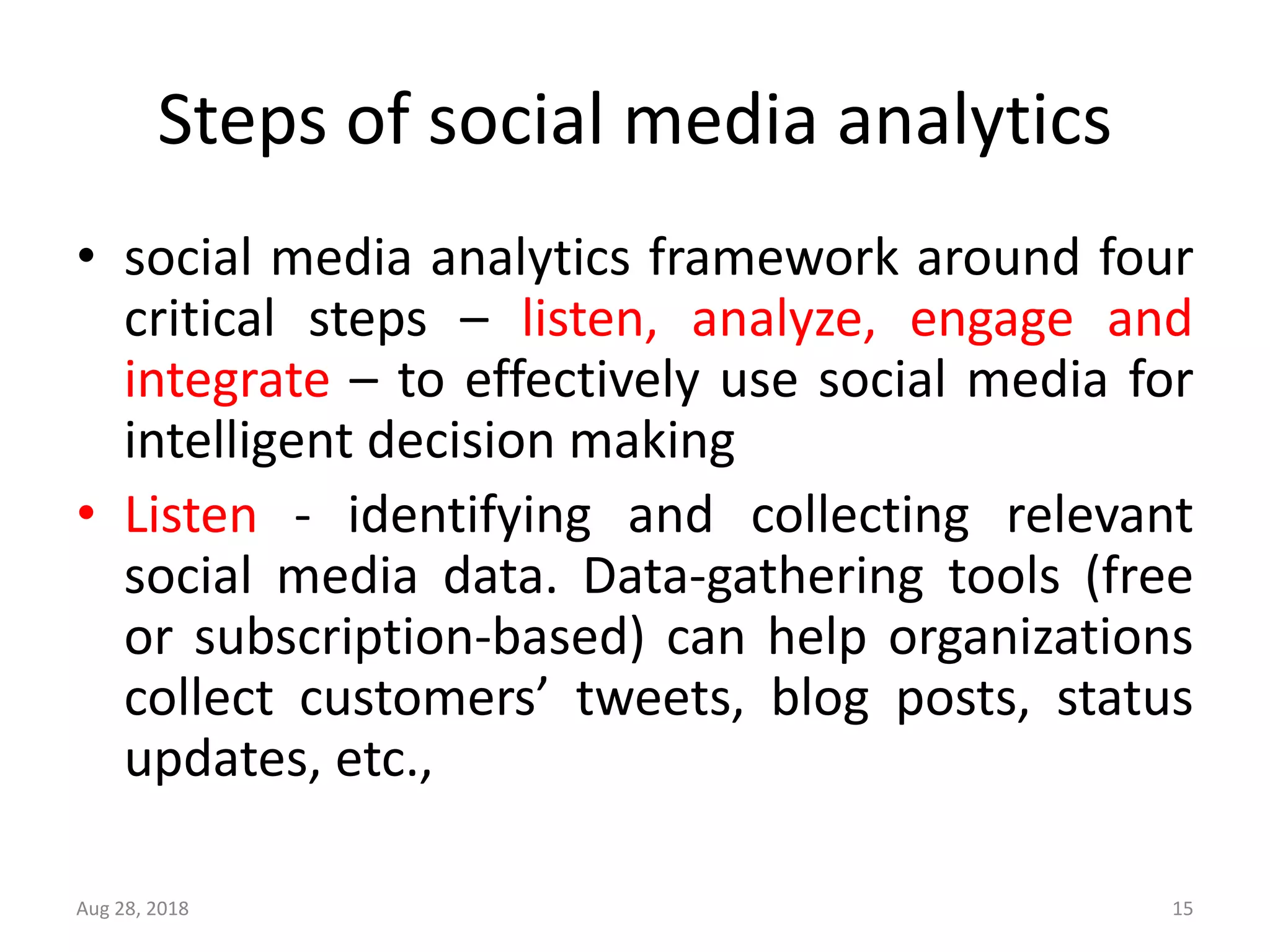Social Media Data Analytics | PPTX