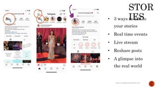 Anatomy of Instagram | PPT