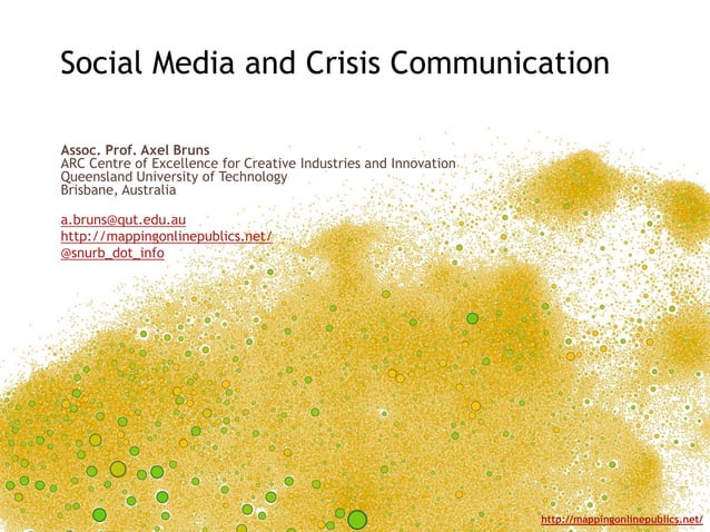 Social Media and Crisis Communication | PPT