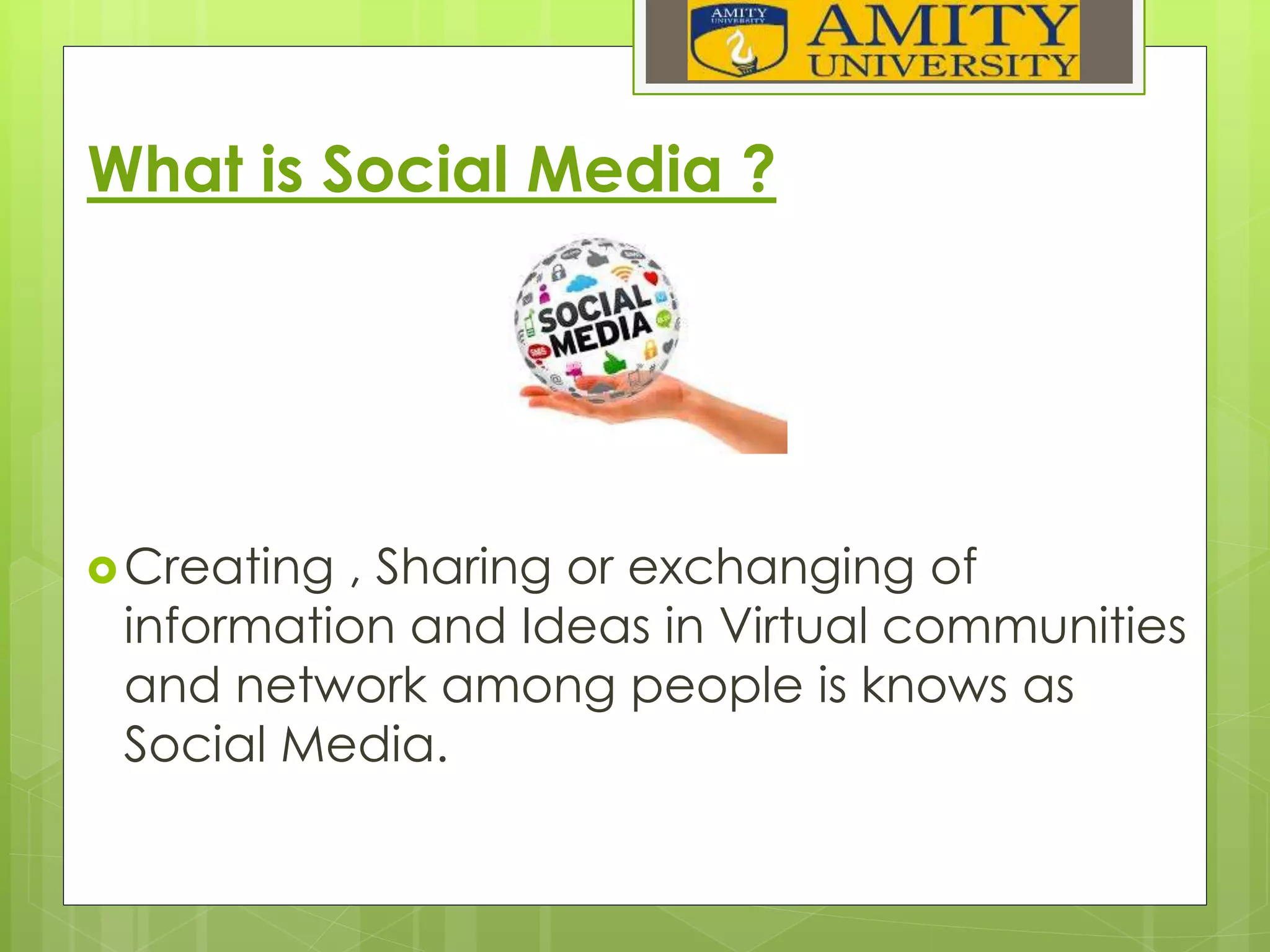 Social media and globalization | PPTX