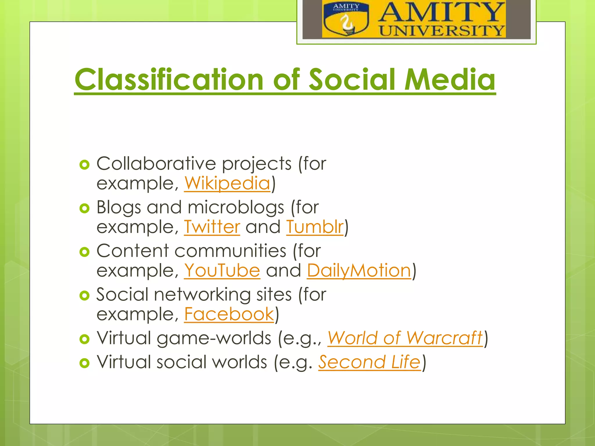 Social media and globalization | PPTX