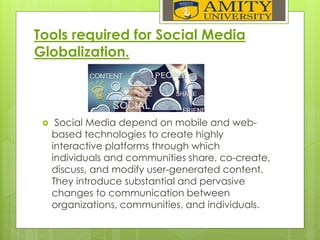 Social media and globalization | PPTX