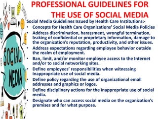 Social media and health care provider | PPTX