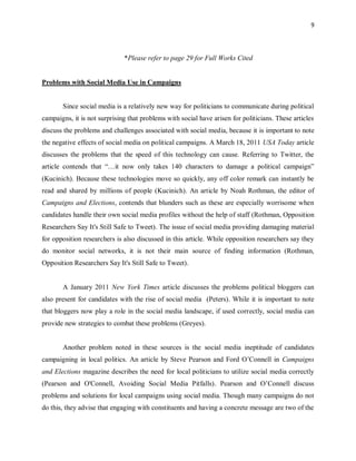 Social media and political campaigns | PDF