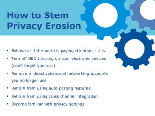 Social Media and Privacy - Education Across the Nation - Australian ...