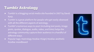 Astrology Across Social Media | PPT