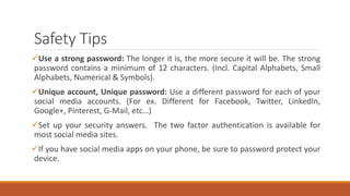 Social Media Awareness | PPTX
