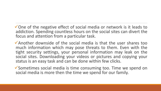 Social Media Awareness | PPT