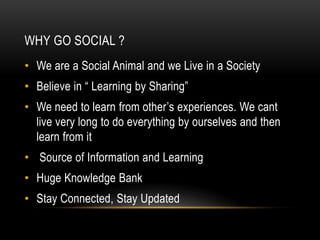 Social Media Basics and Etiquettes | PPTX | Social Networking | Internet