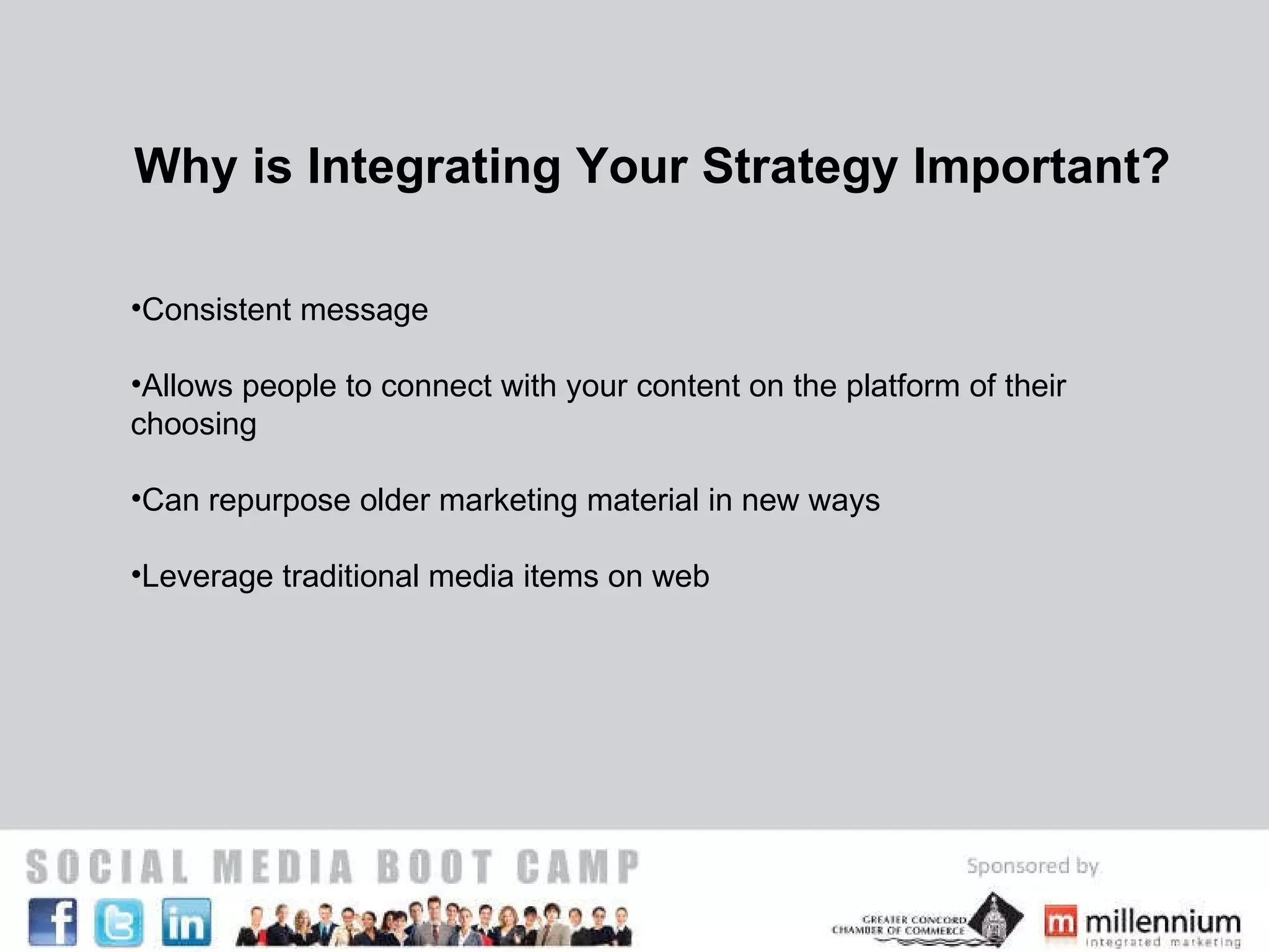 Integrating Social Media Into Your Marketing Campaign | PPT