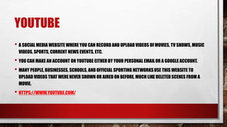 Social media brizzee | PPTX