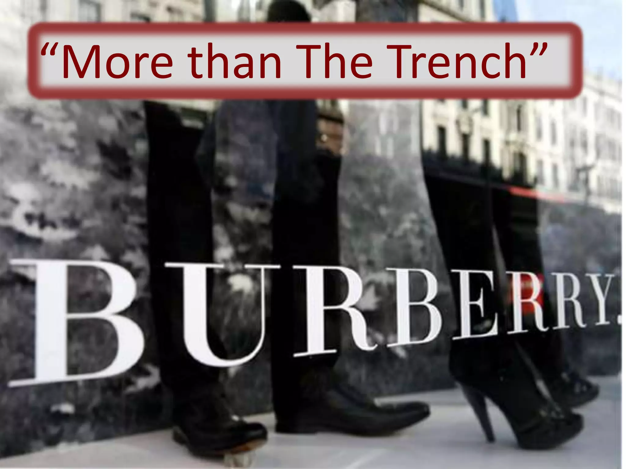 Social media burberry presentation | PPTX